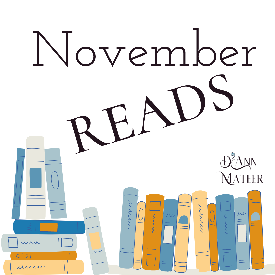 November Reads D Ann Mateer