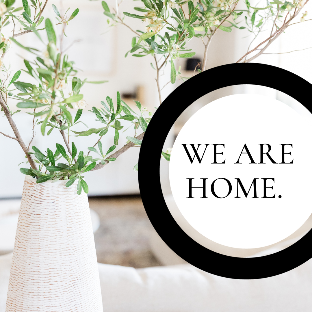 We are home - D'Ann Mateer